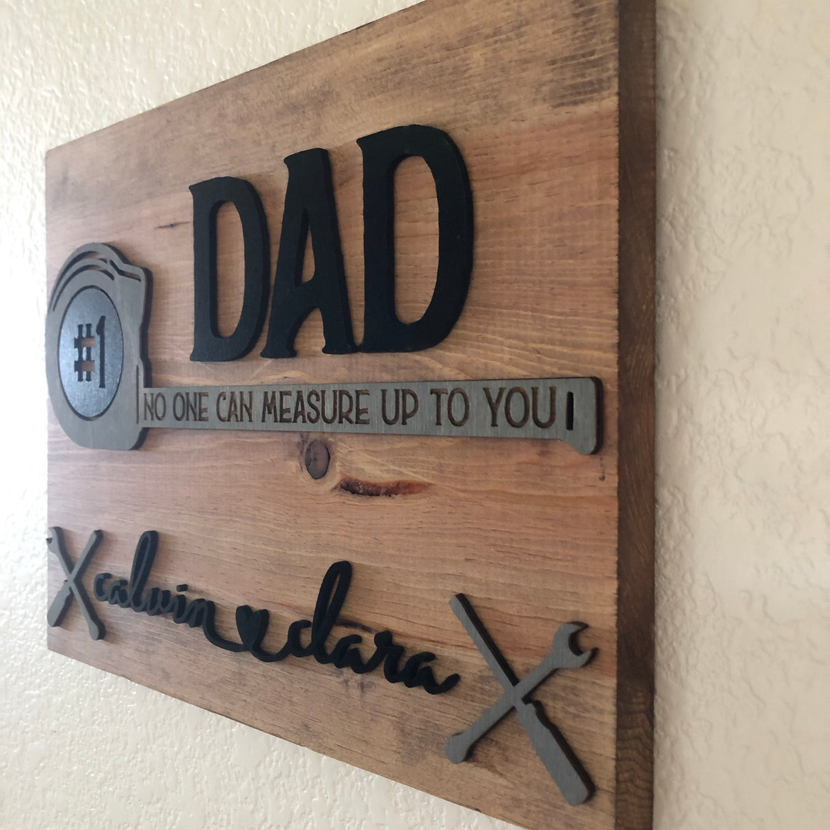 Measures Up Sign – Alight Custom
