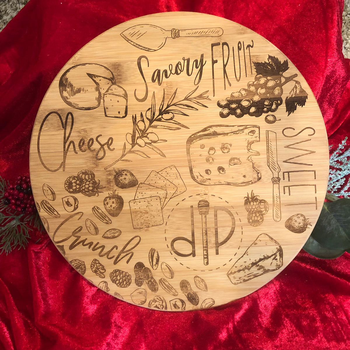 Bamboo Cheese Board – Alight Custom