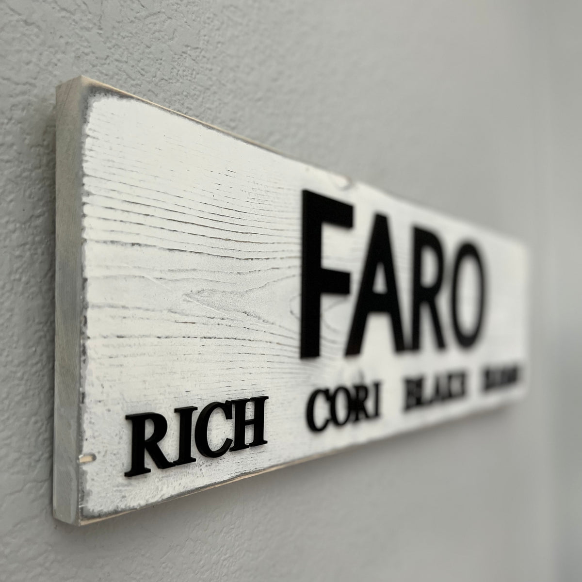 Family Sign with names – Alight Custom